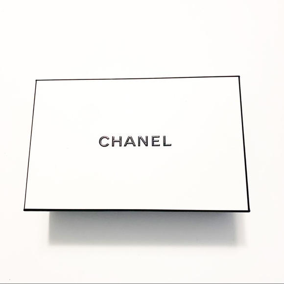 CHANEL | Accessories | Chanel Authentic Gift Box Whiteblack | Poshmark